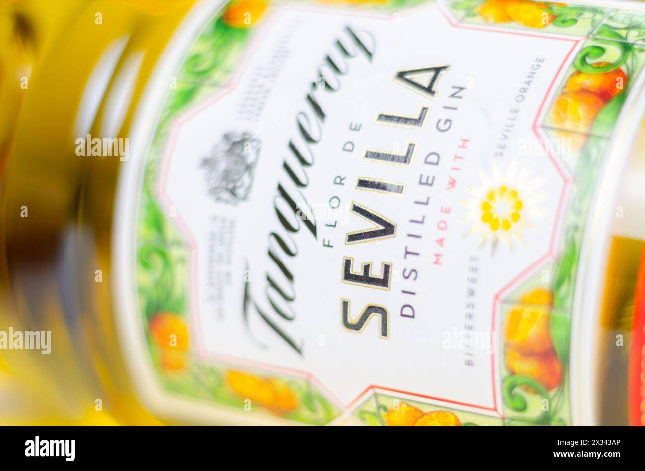 LONDON, UK - 28 MARCH 2024 Charles Tanqueray was an innovator and ...