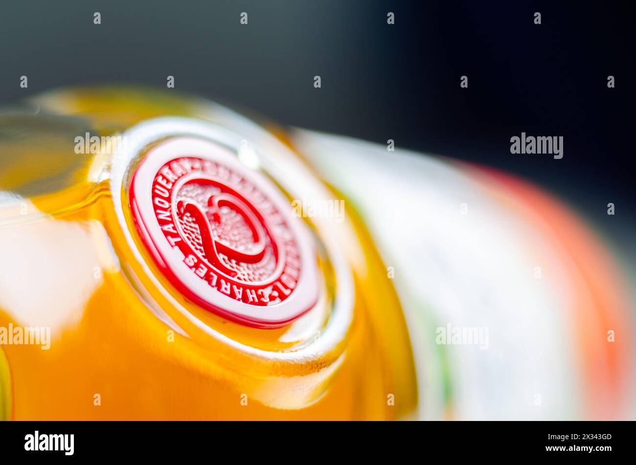 LONDON, UK - 28 MARCH 2024 Charles Tanqueray was an innovator and ...