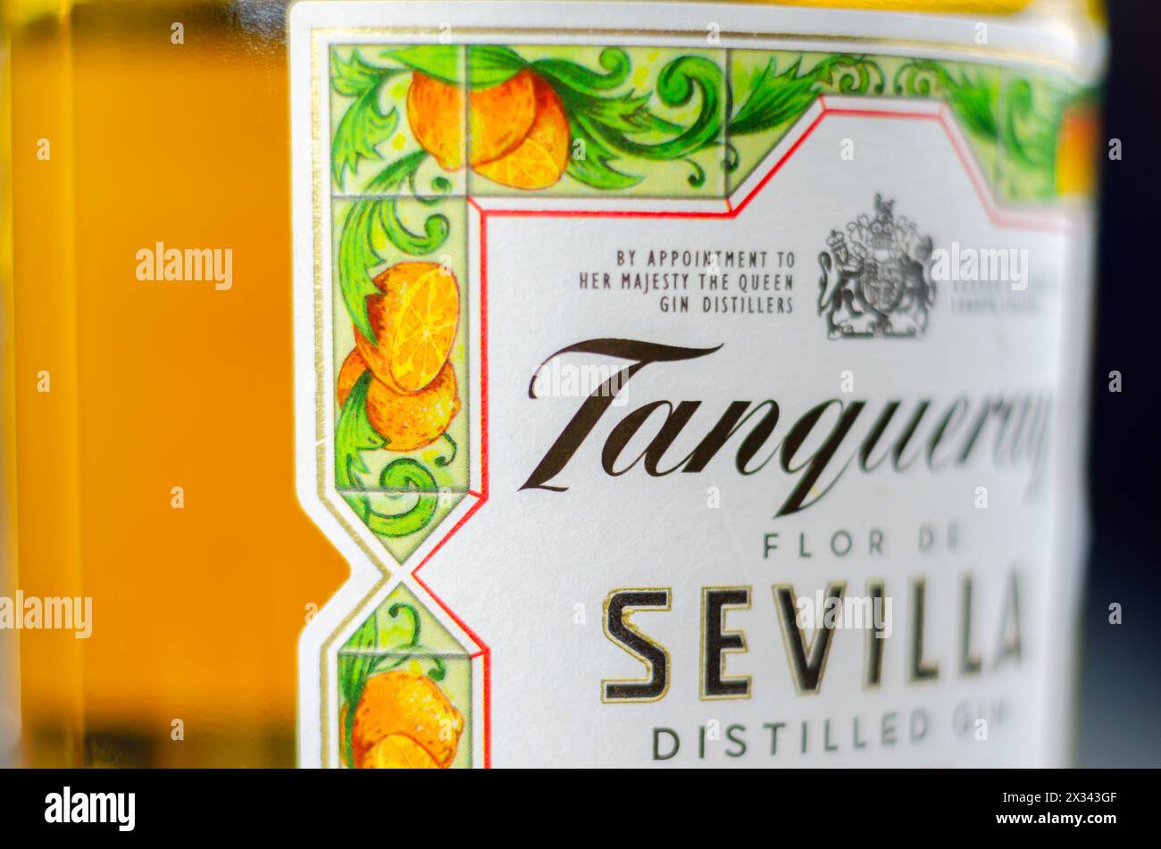 LONDON, UK - 28 MARCH 2024 Charles Tanqueray was an innovator and ...