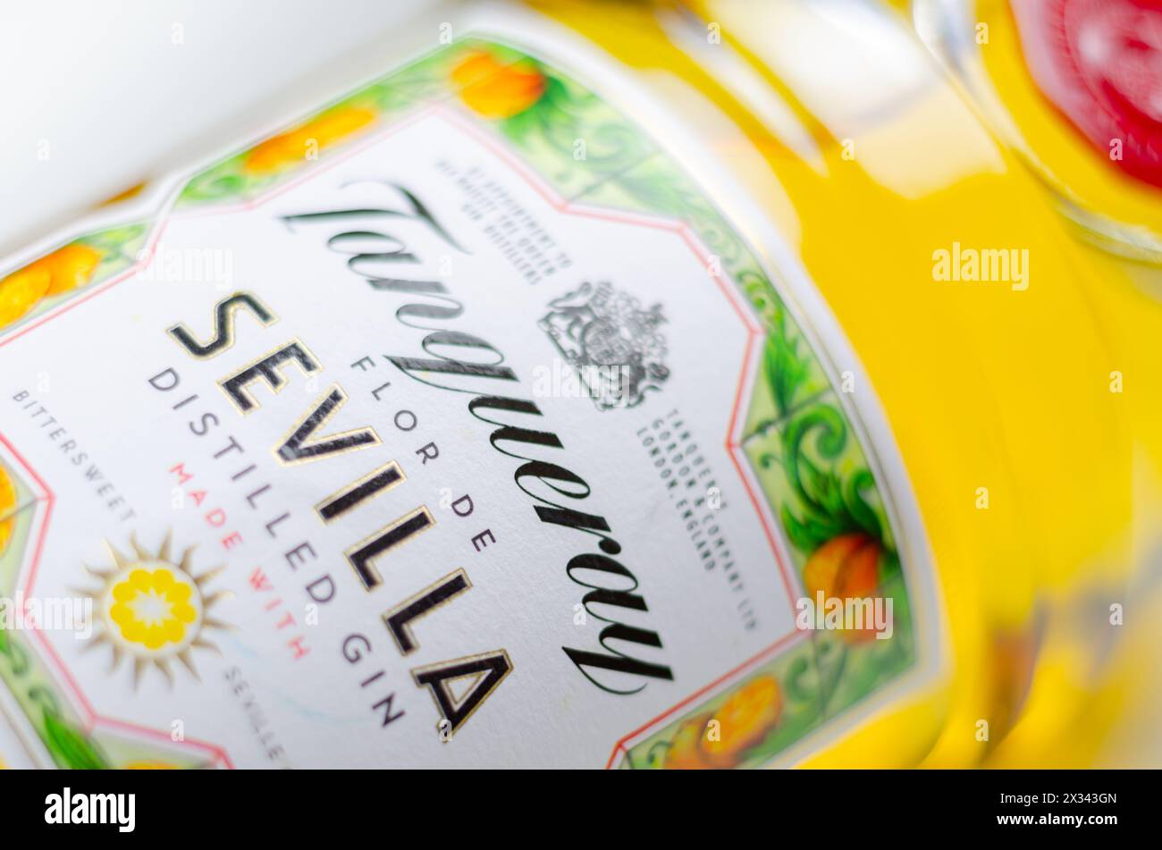 LONDON, UK - 28 MARCH 2024 Charles Tanqueray was an innovator and ...