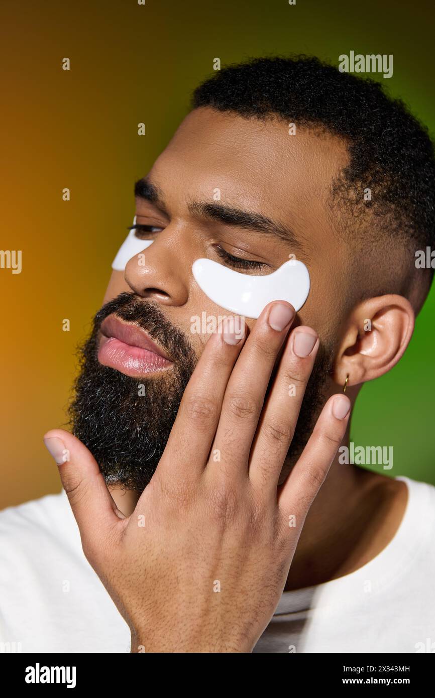 Handsome young man eye hi-res stock photography and images - Alamy