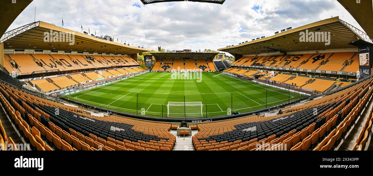 24th April 2024; Molineux Stadium, Wolverhampton, West Midlands ...