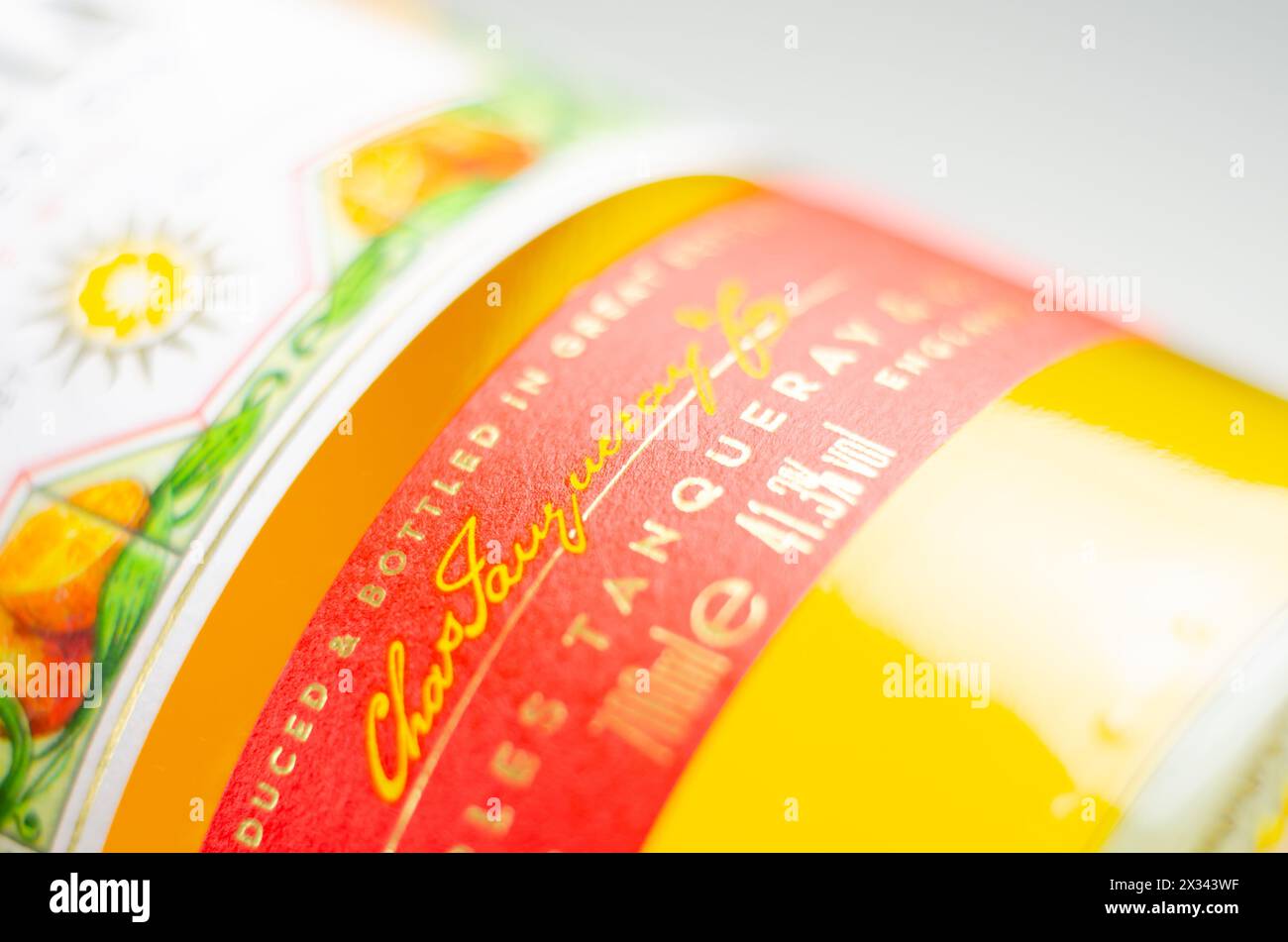 LONDON, UK - 28 MARCH 2024 Charles Tanqueray was an innovator and ...