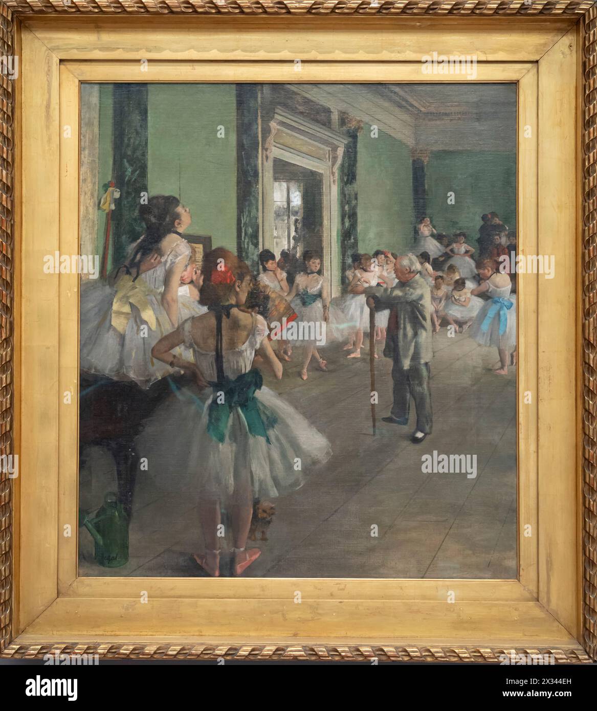 Paris, France - 04 12 2024: Orsay Museum. The Dance Class painted by ...