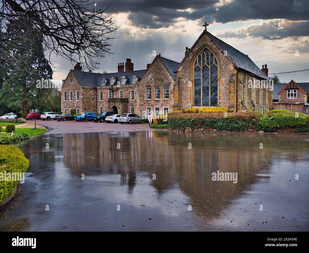 Rothley Court Hotel, Rothley, Leicestershire Stock Photo - Alamy