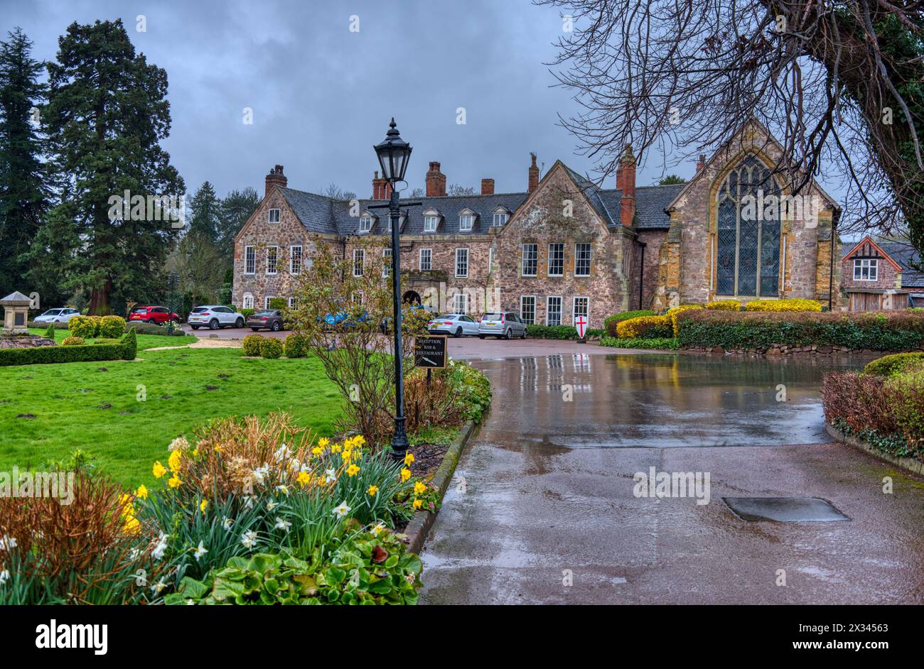 Rothley Court Hotel, Rothley, Leicestershire Stock Photo - Alamy