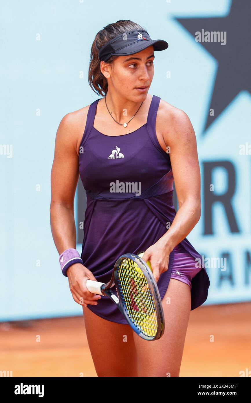 Maria Lourdes Carle of Argentina in action against Emma Raducano of ...