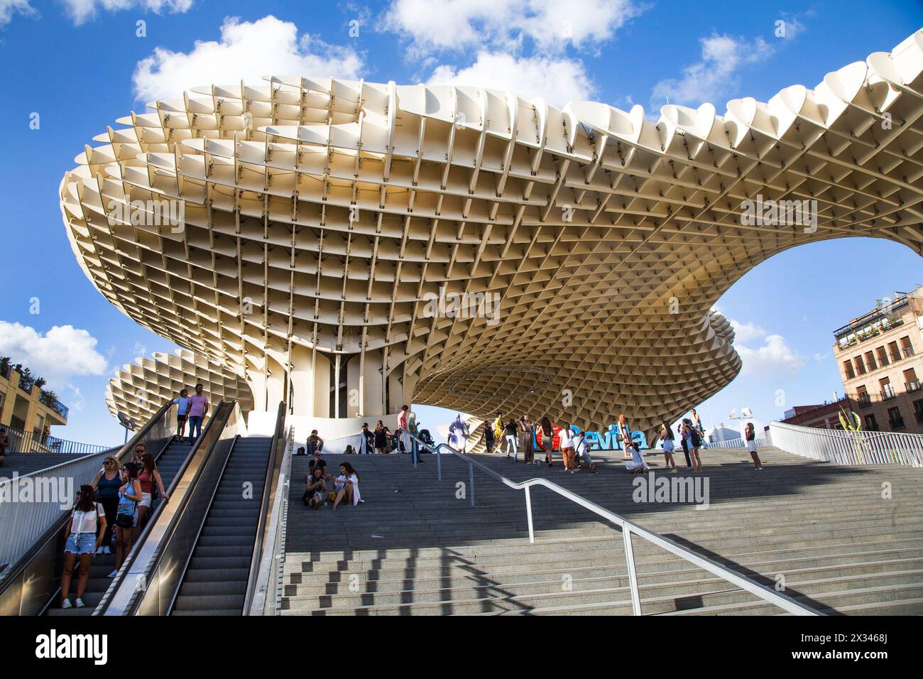 Seville: Mushrooms, Metropol parasol Stock Photo - Alamy