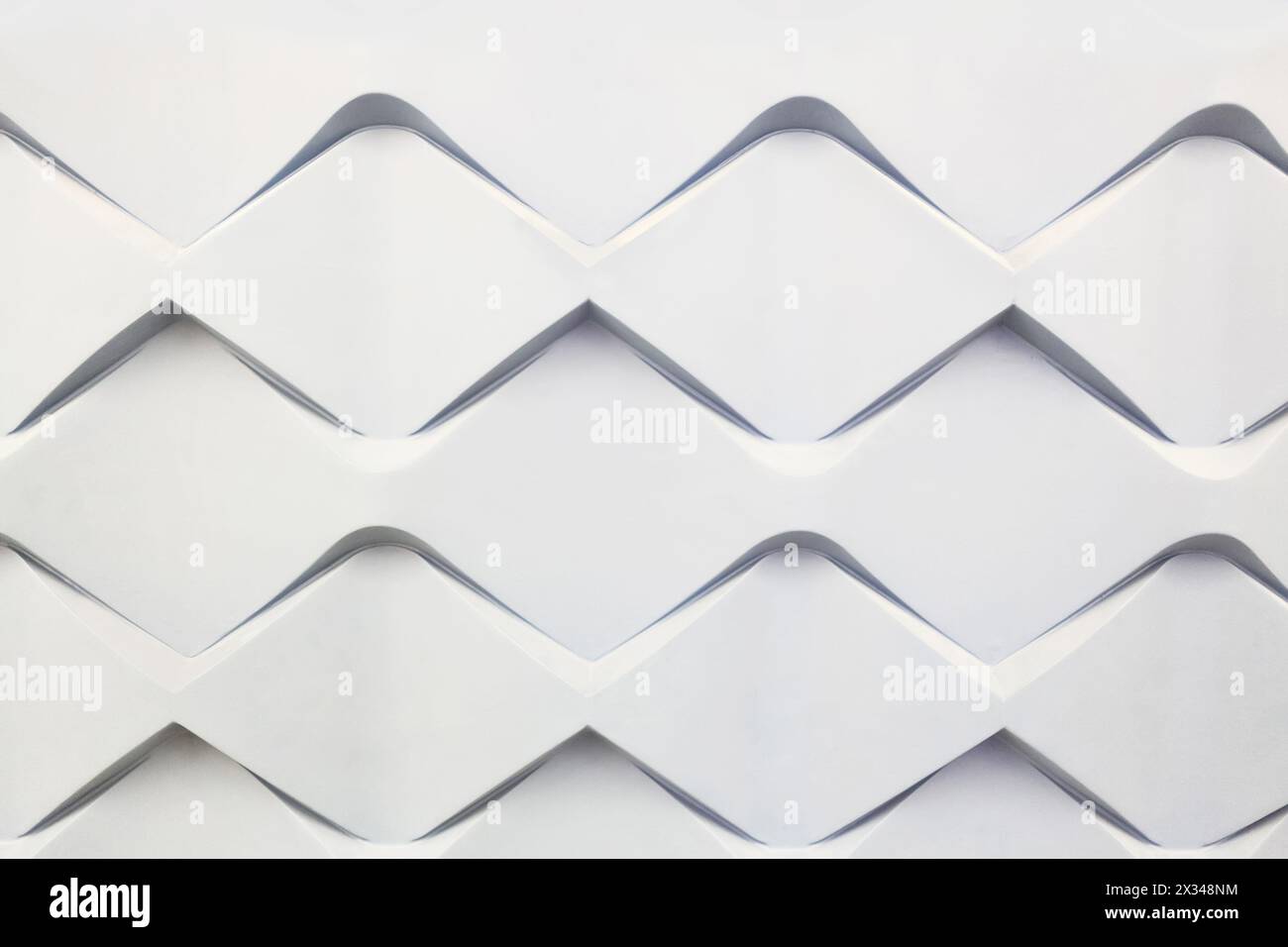 futuristic volume pattern on wall with repeating patterns in form of ...
