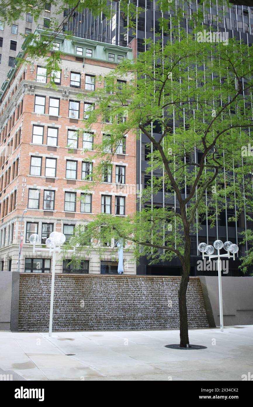 NEW YORK, USA - SEP 08, 2014: Building of Eurostars Wall Street in New ...