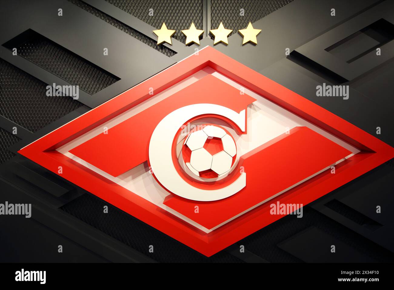 Spartak moscow badge hi-res stock photography and images - Alamy