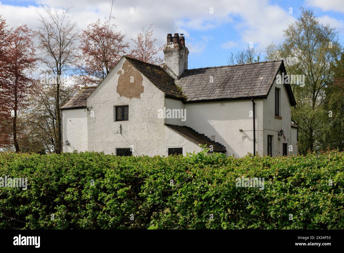 Chingle Hall, Goosnargh, Lancashire. Reputedly one of the most haunted ...