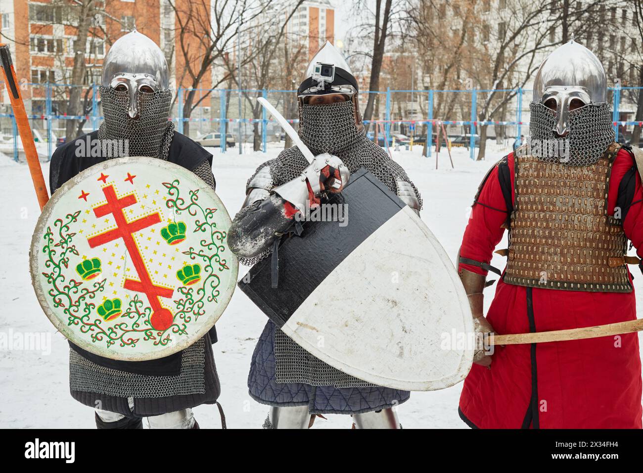 Acute warriors in battle hi-res stock photography and images - Alamy