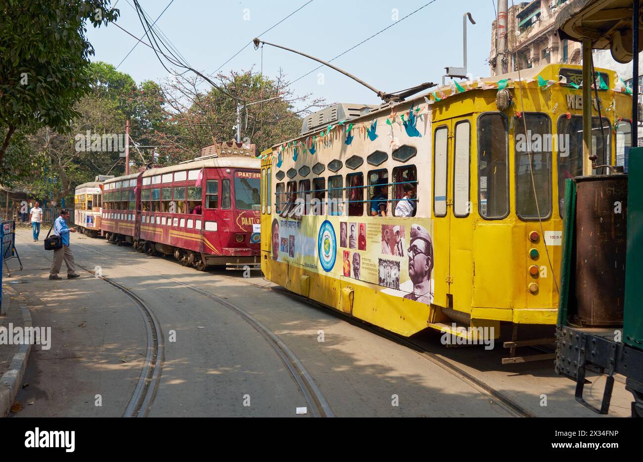 Calcutta trams hi-res stock photography and images - Alamy