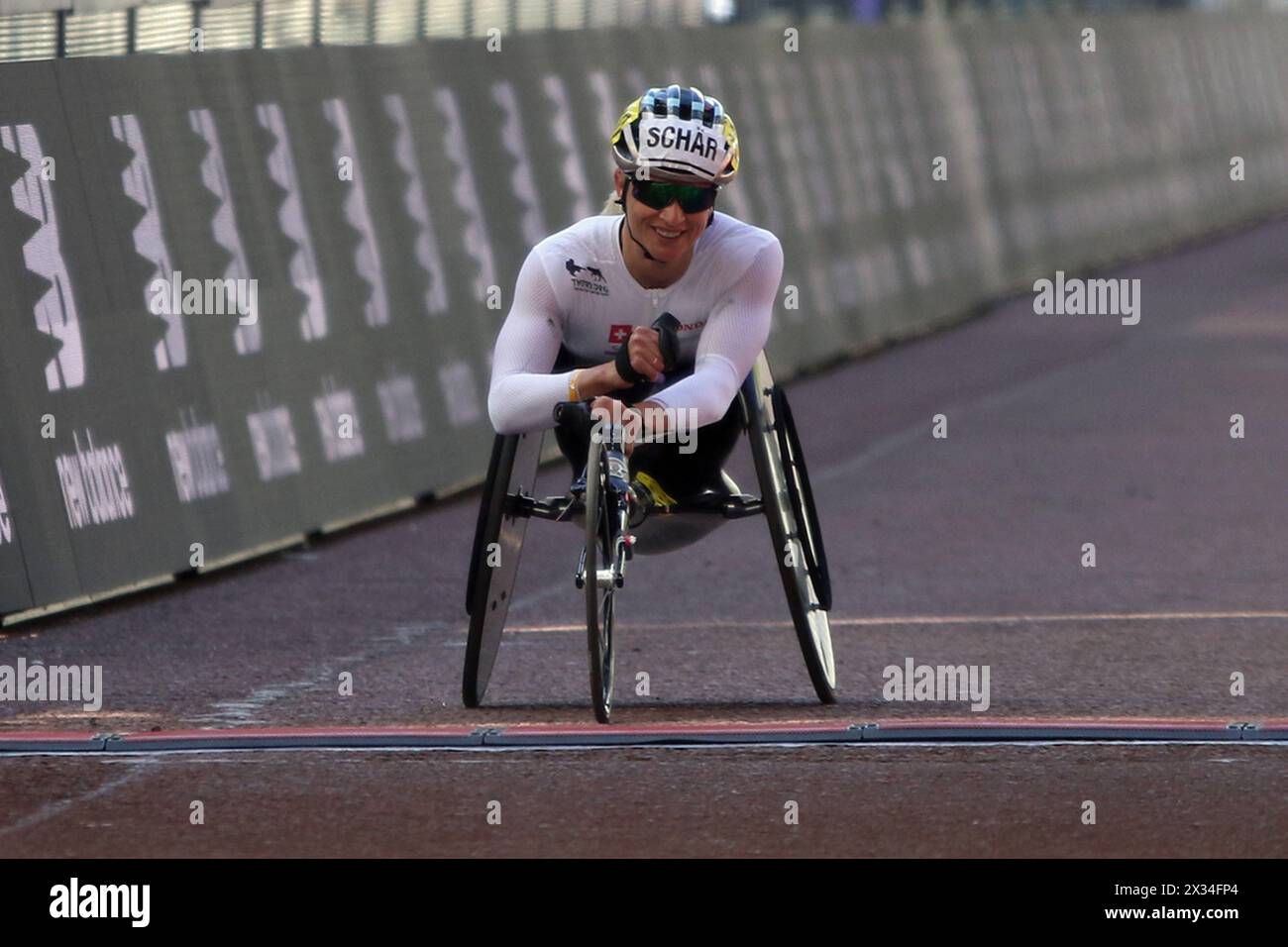 Manuela SCHAR ( Schär Schaer ) of Switzerland finishes 2nd in the ...