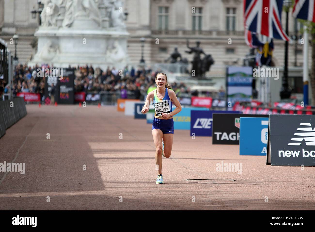 Mhairi Maclennan of Great Britain is the first female British runner to ...