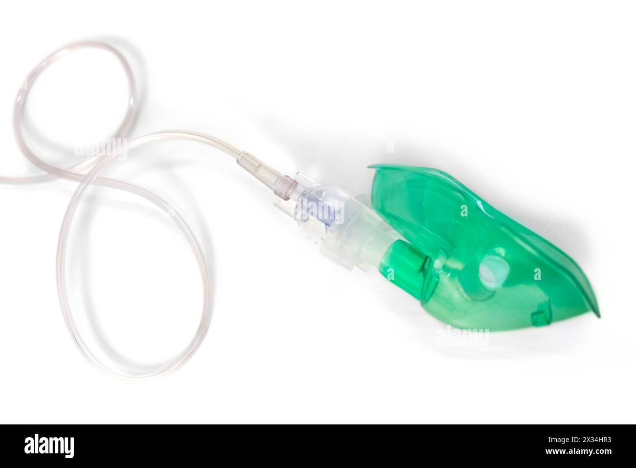 Mask for Inhaler (Nebulizer) isolated on white background Stock Photo ...
