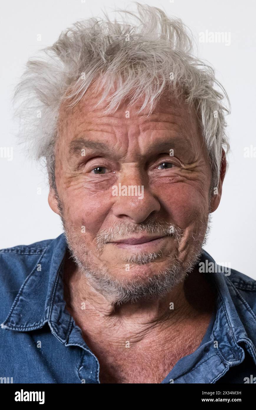 Teplice, Czech Republic. 24th Apr, 2024. Czech photographer Jan Saudek ...