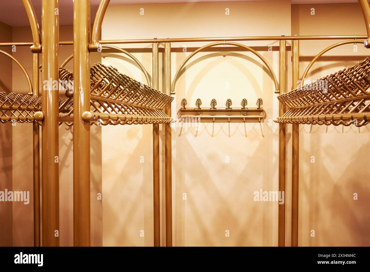 Theatre cloakroom hi-res stock photography and images - Alamy