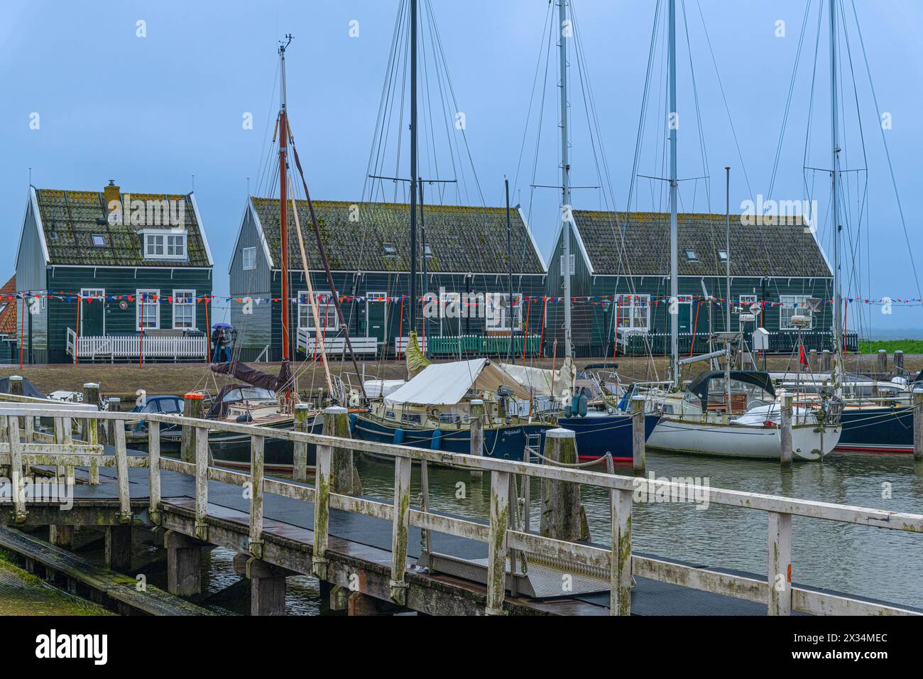 Traditional rooftop in marken hi-res stock photography and images - Alamy