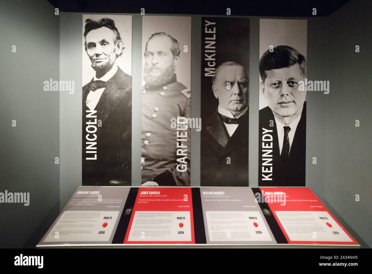 WASHINGTON - September 1, 2014: Famous quotations and portraits of ...