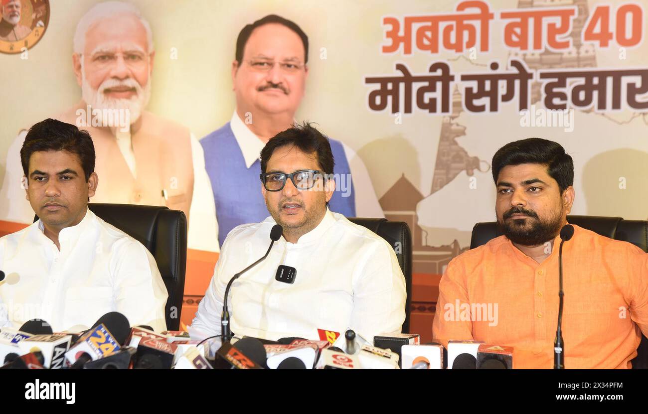 PATNA, INDIA - APRIL 24: BJP national secretary Rituraj Sinha ...