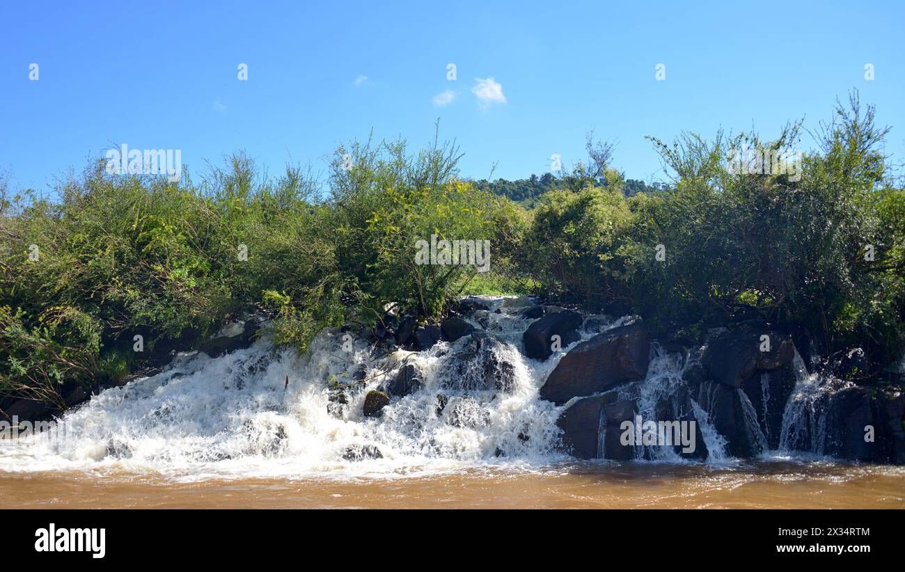Mocona waterfalls, the largest longitudinal waterfalls in the world ...