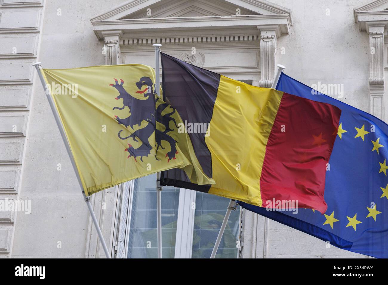 Flemish lion hi-res stock photography and images - Alamy