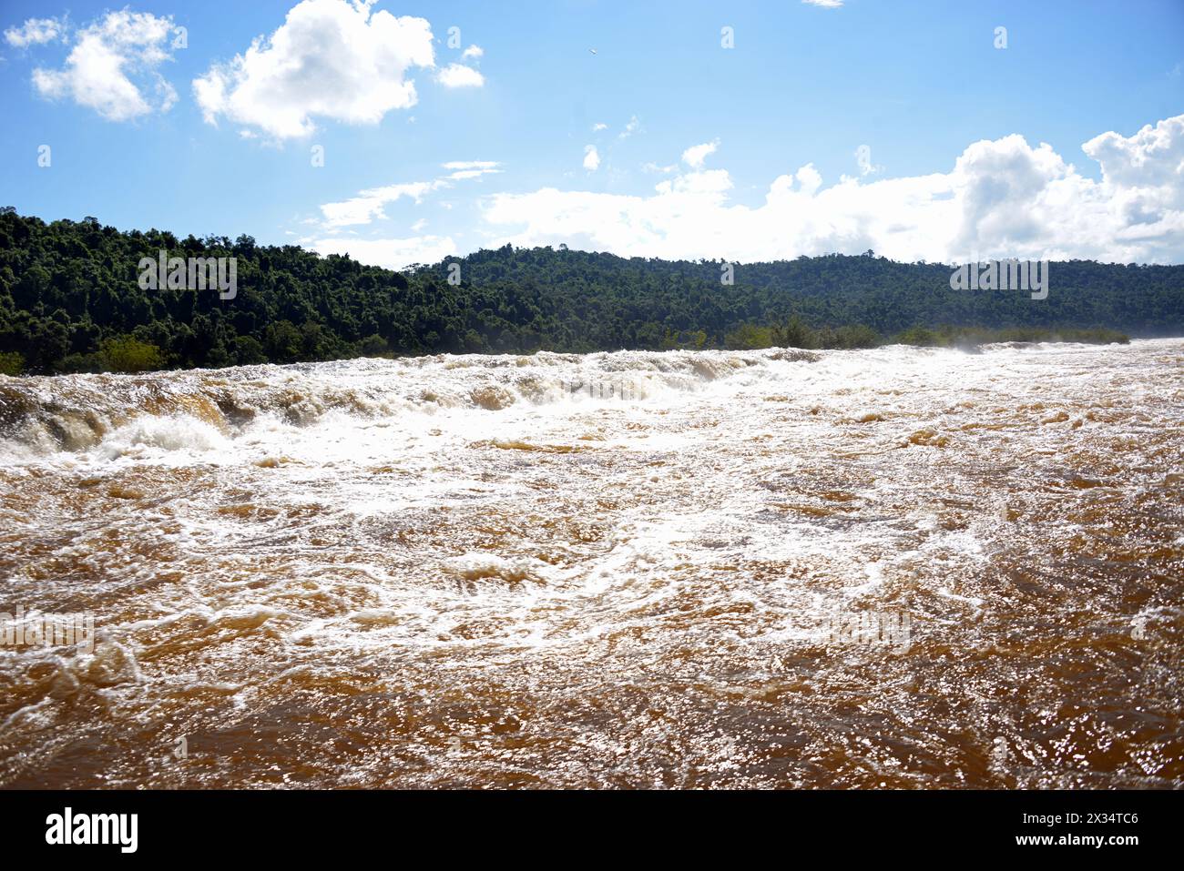 Mocona waterfalls, the largest longitudinal waterfalls in the world ...