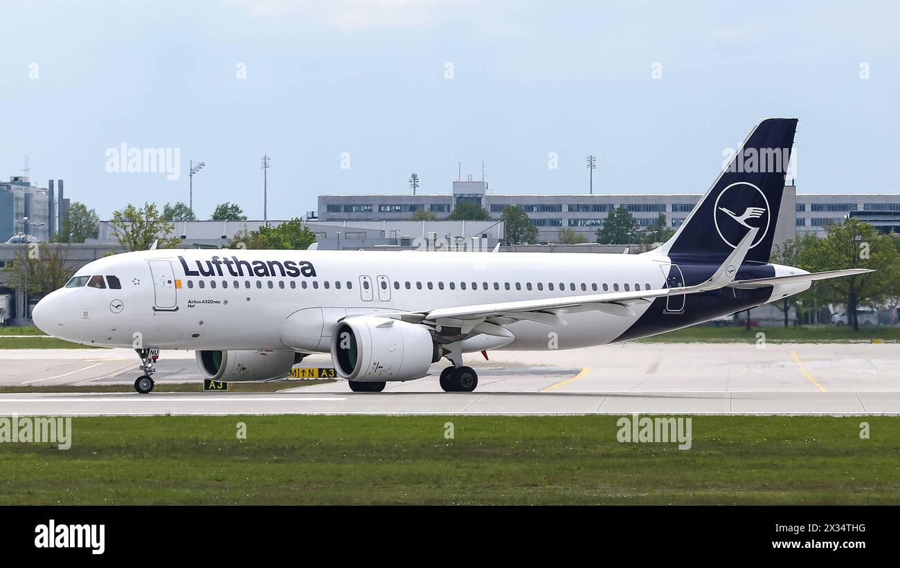 Ein Airbus A320neo, A320-271N der Fluglinie, Airline, Fluggesellschaft ...