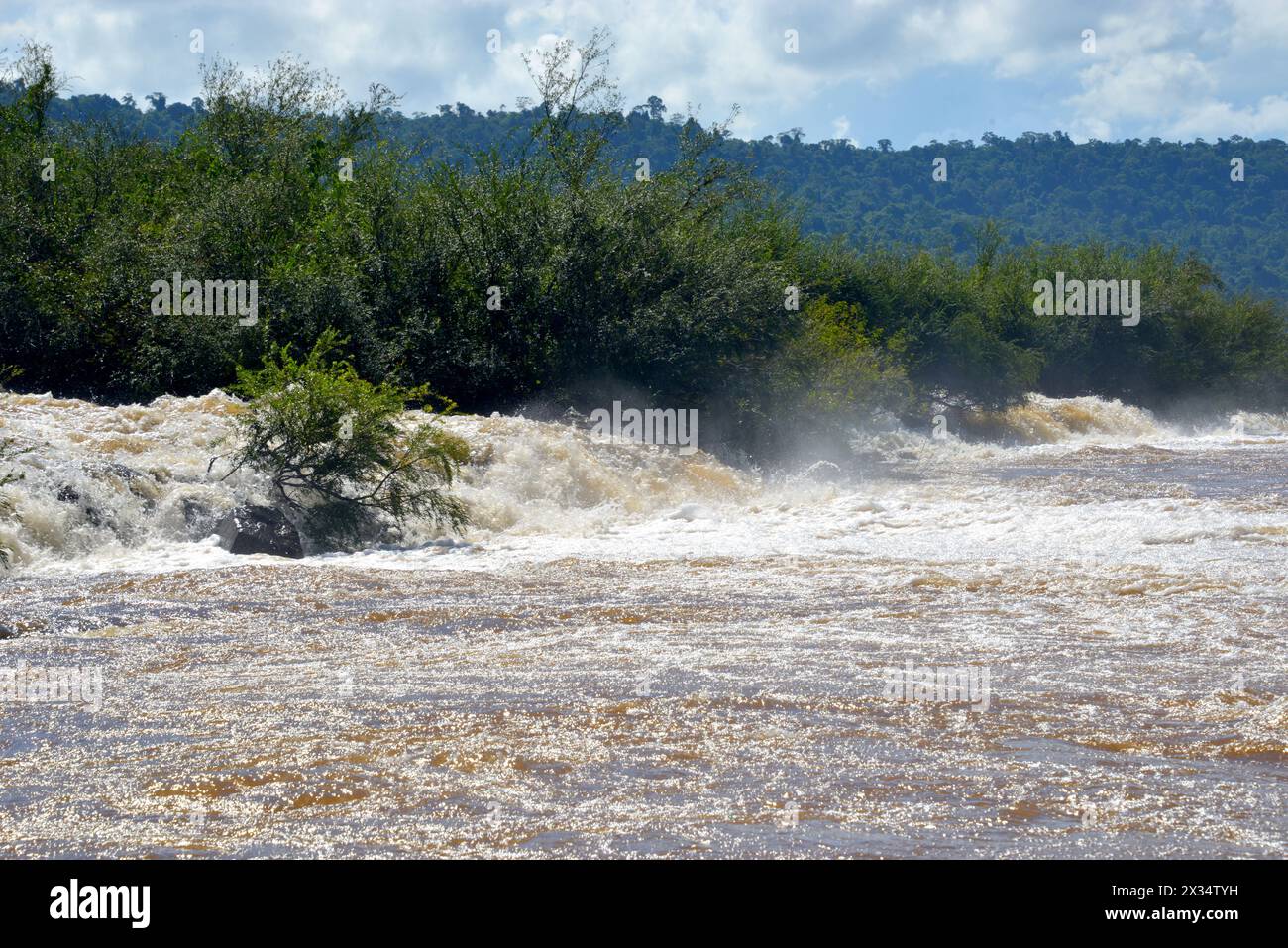 Mocona waterfalls, the largest longitudinal waterfalls in the world ...