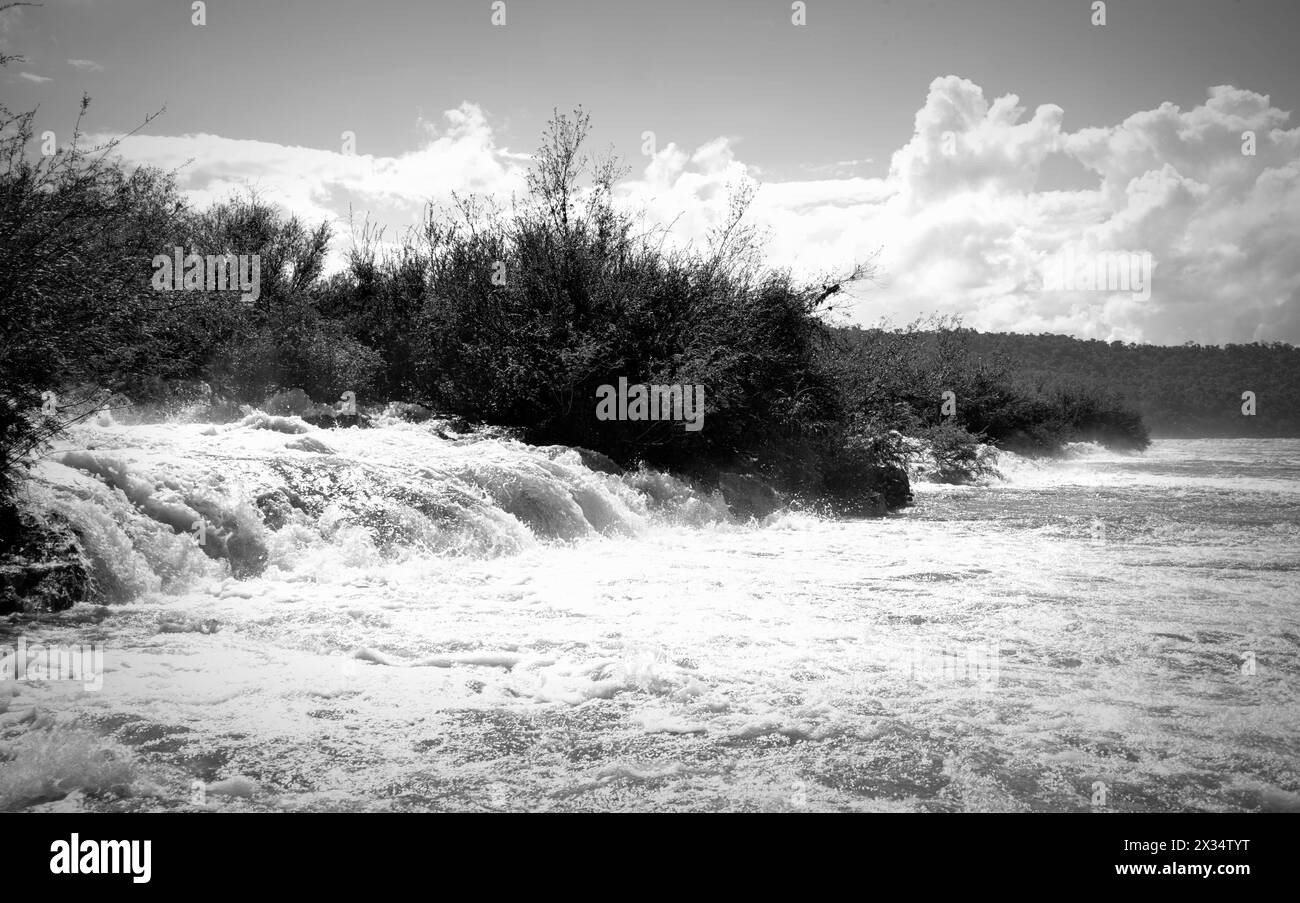Mocona waterfalls, the largest longitudinal waterfalls in the world ...