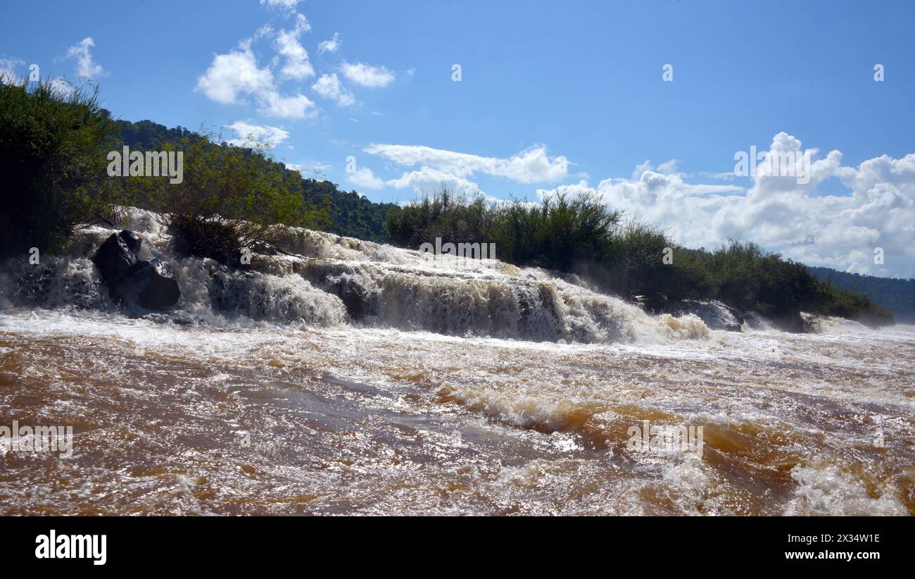 Mocona waterfalls, the largest longitudinal waterfalls in the world ...