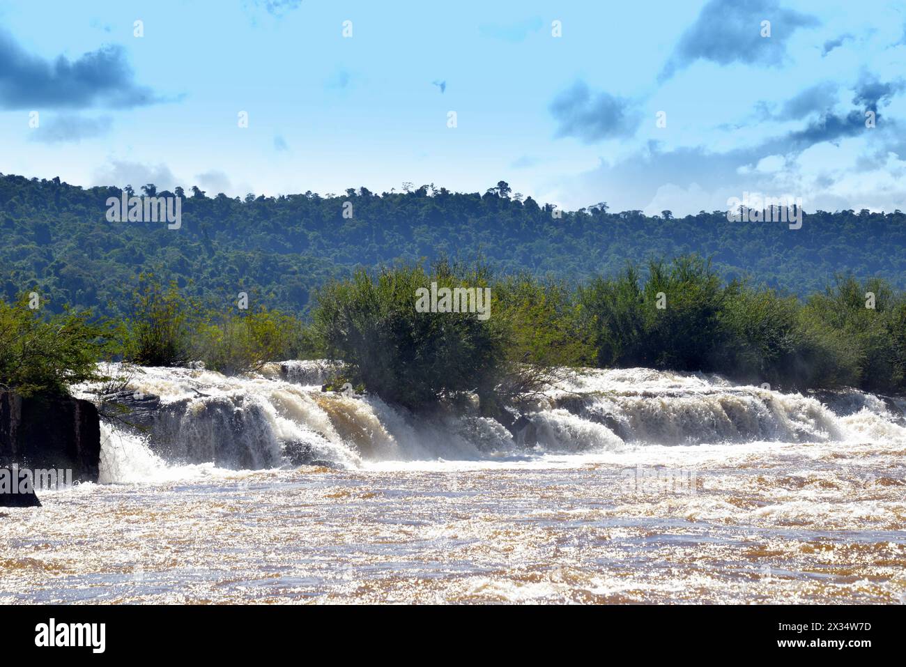 Mocona waterfalls, the largest longitudinal waterfalls in the world ...