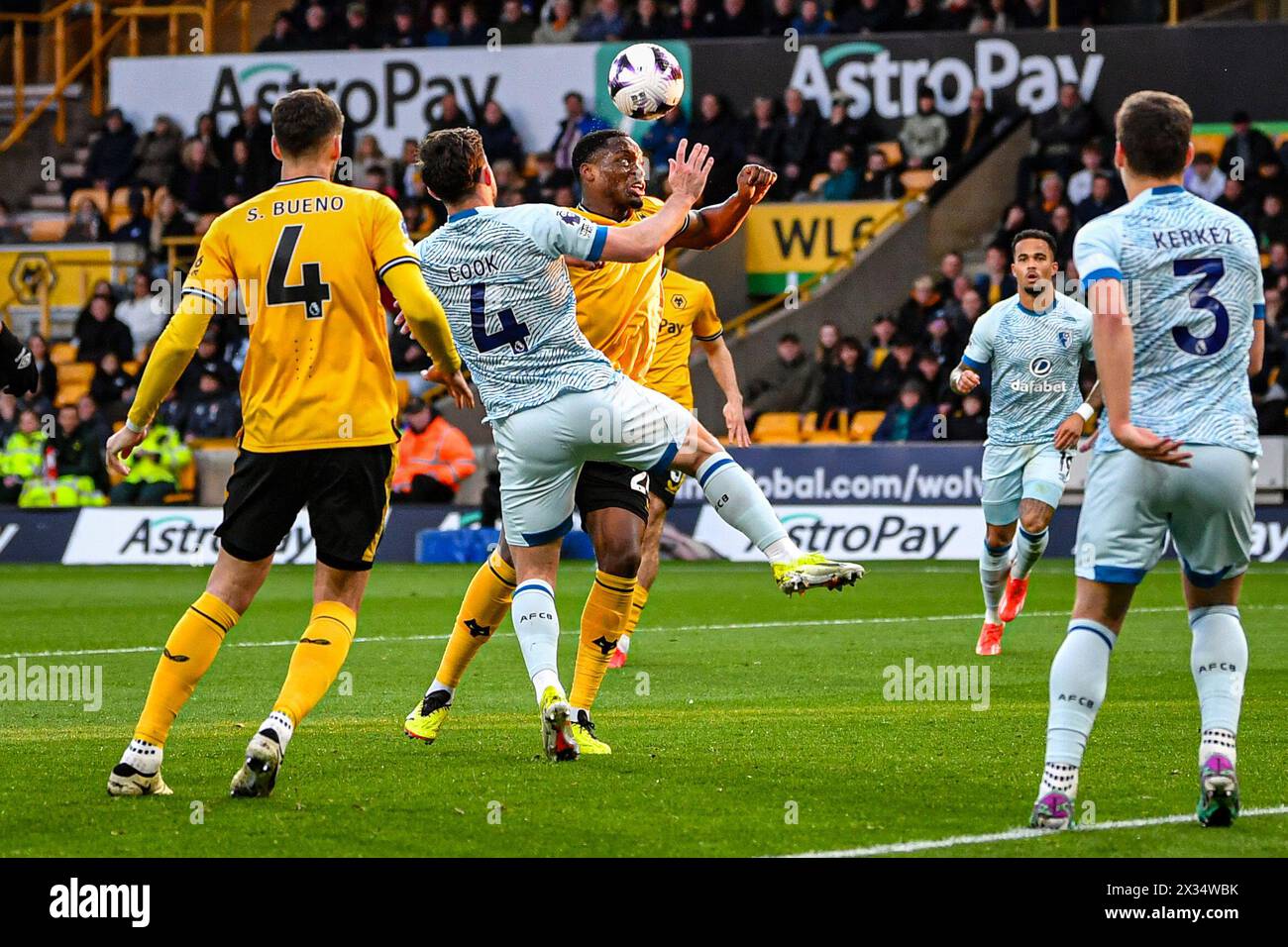 24th April 2024; Molineux Stadium, Wolverhampton, West Midlands ...