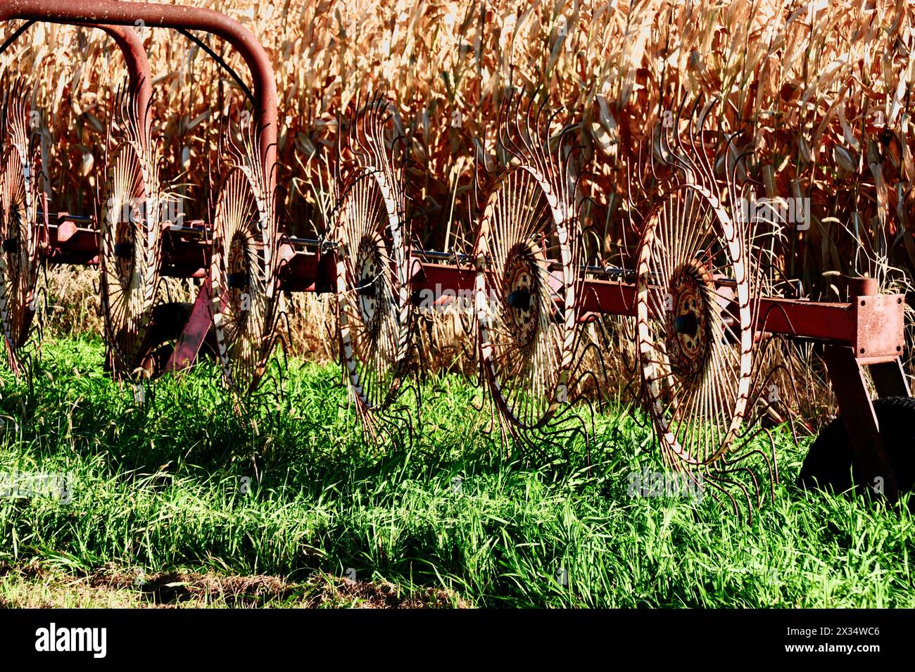Hay machine hi-res stock photography and images - Alamy
