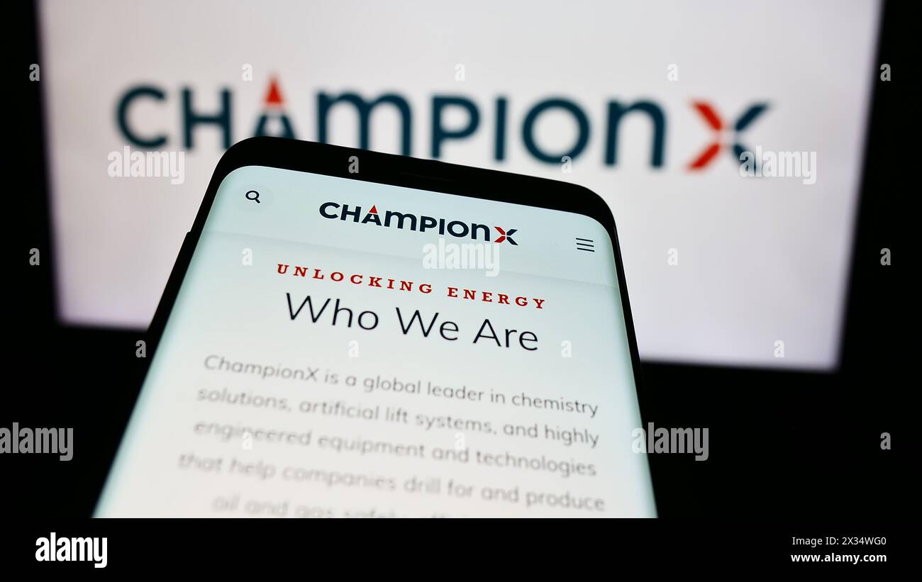 Championx logo hi-res stock photography and images - Alamy