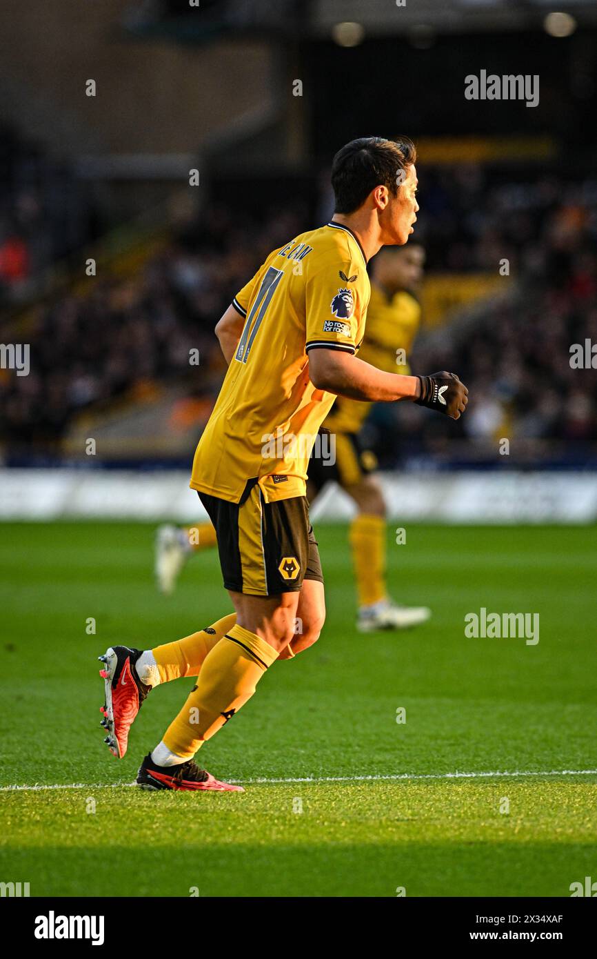 24th April 2024; Molineux Stadium, Wolverhampton, West Midlands ...
