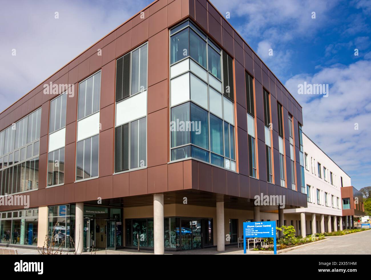 The new Dyson cancer centre at the Royal United Hospital Bath Stock ...
