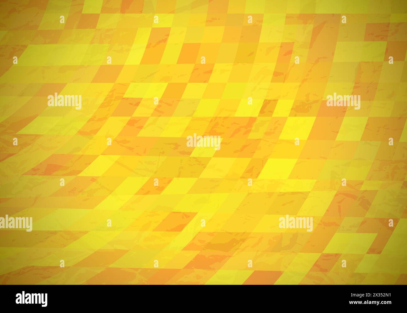 Abstract textured background with yellow colorful rectangles. Beautiful ...