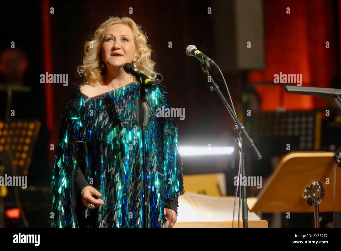 Auftritt von Sängerin Simone Kermes live bei den Jazztagen Dresden ...