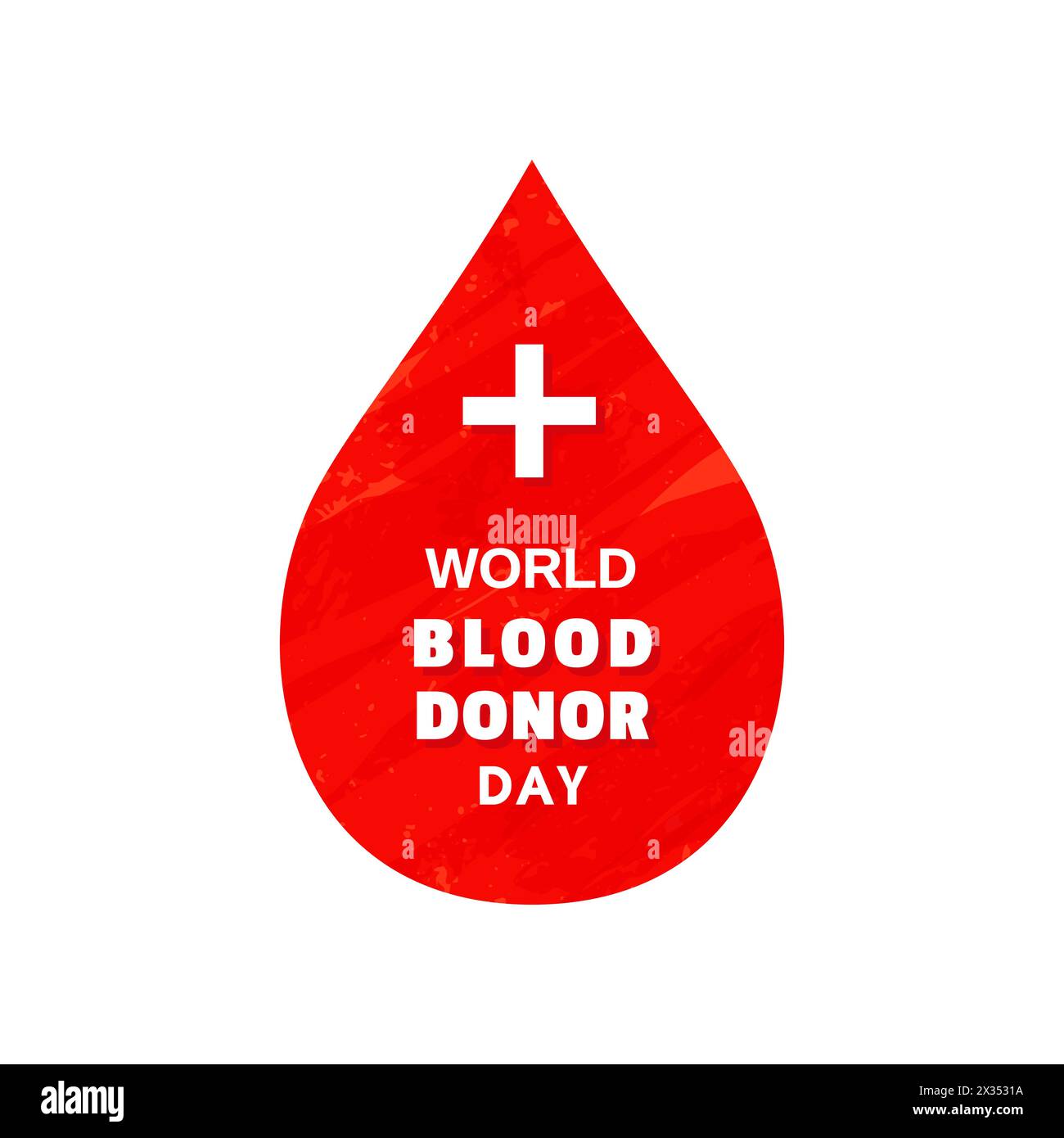 Blood donation medical poster vector concept. World Blood Donor Day ...