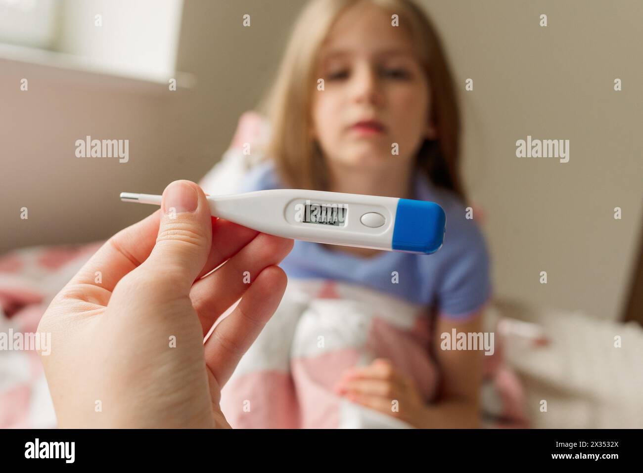 Children taking care sick hi-res stock photography and images - Alamy