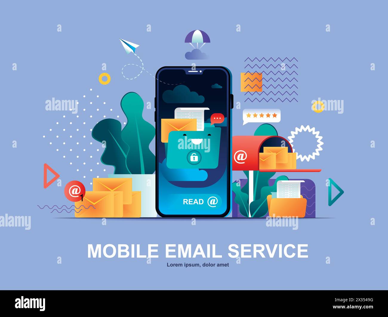 Webmail background hi-res stock photography and images - Alamy