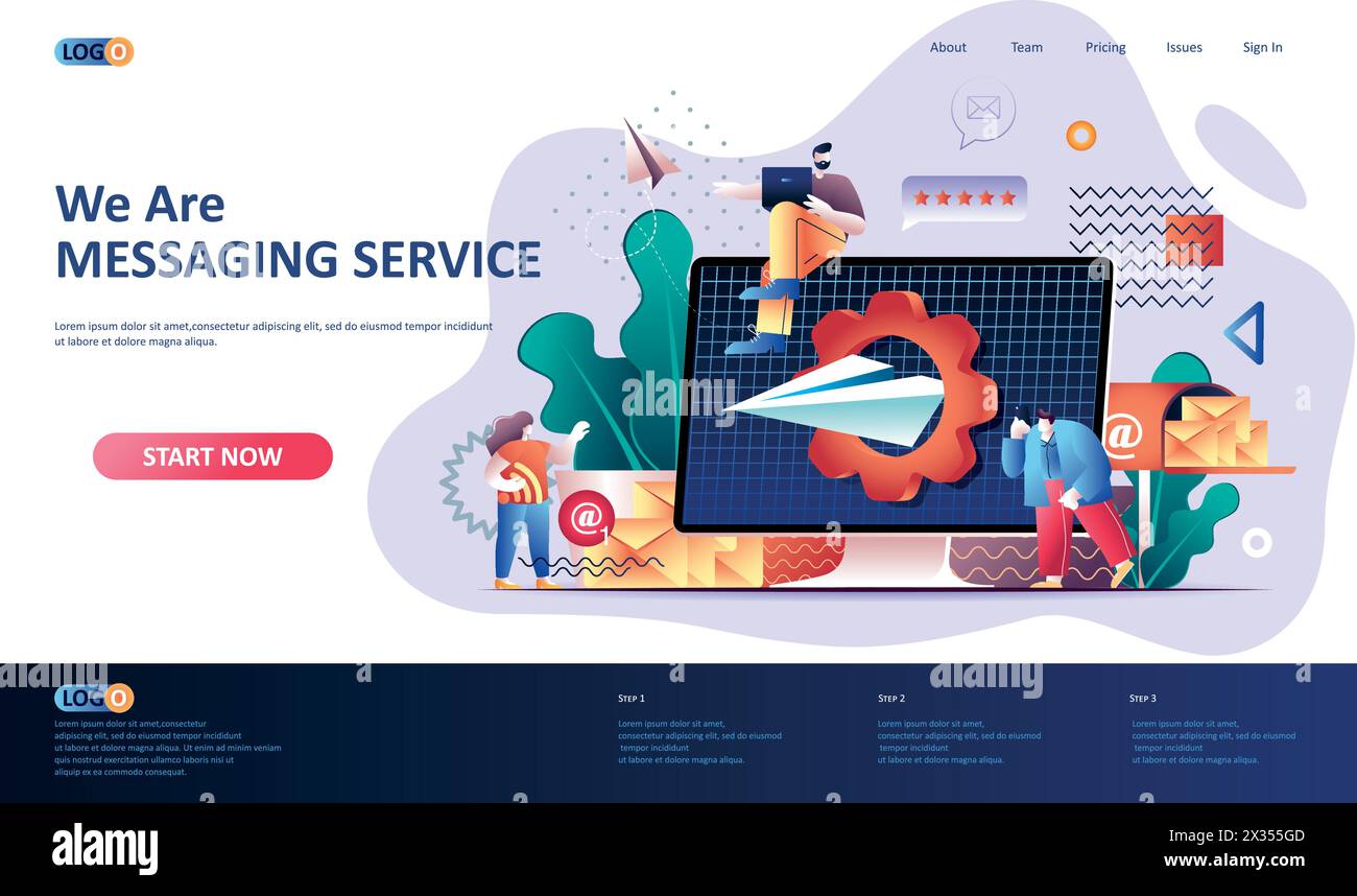 Webmail background hi-res stock photography and images - Alamy