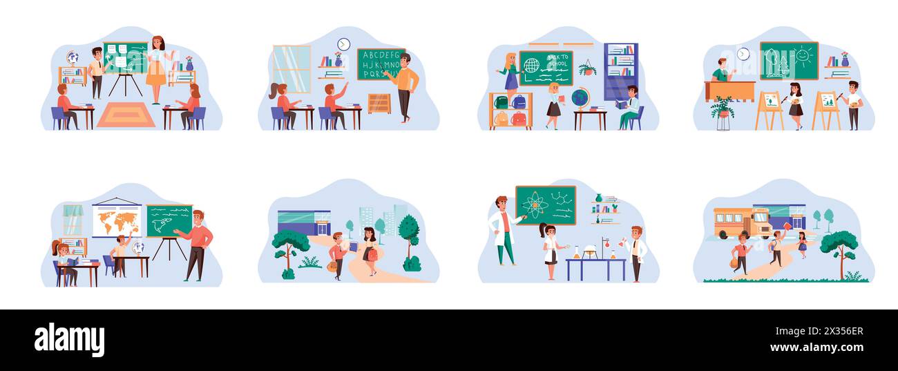 Che school Stock Vector Images - Alamy