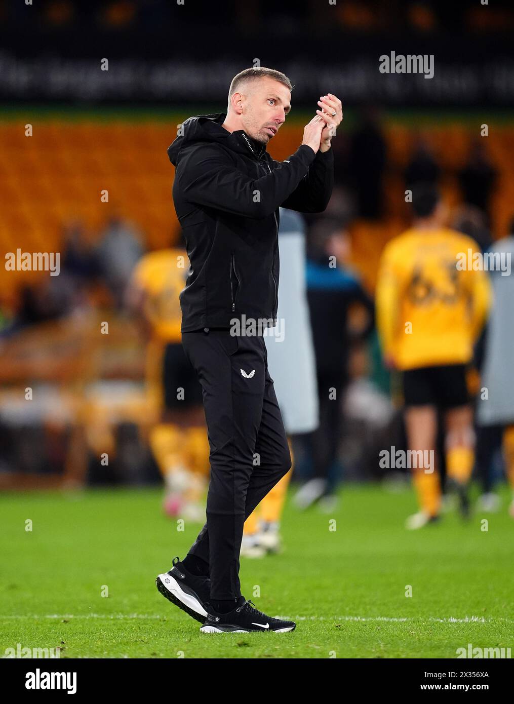 Wolverhampton Wanderers manager Gary O'Neil after the Premier League ...