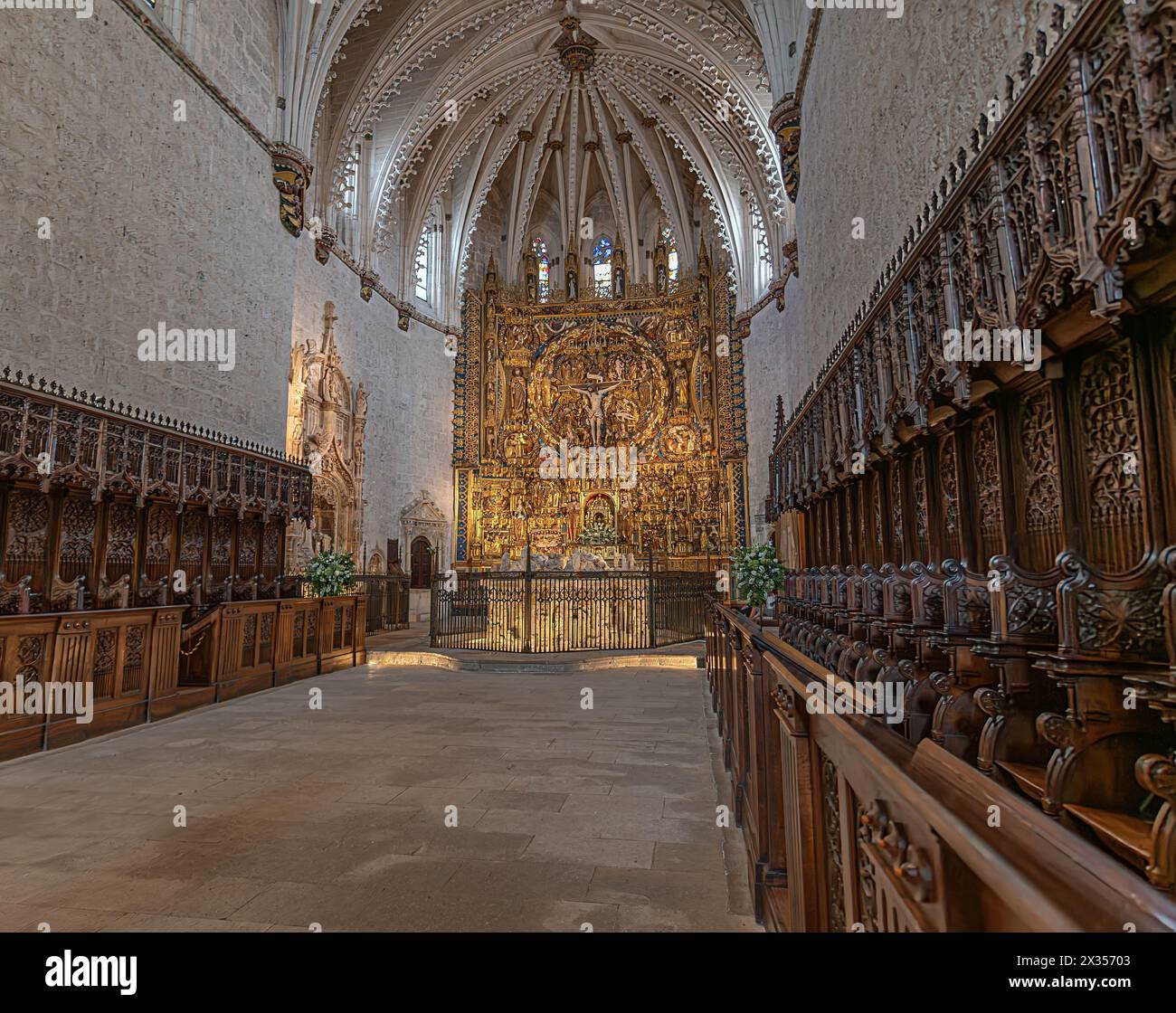 Sepulchers of John II of Castile and Isabella of Portugal in the ...