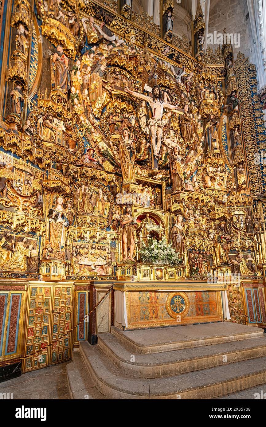 Sepulchers of John II of Castile and Isabella of Portugal in the ...