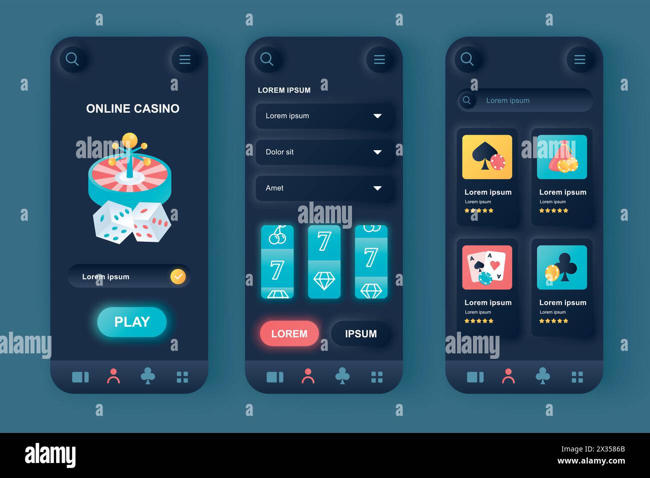 Betting platform Stock Vector Images - Alamy